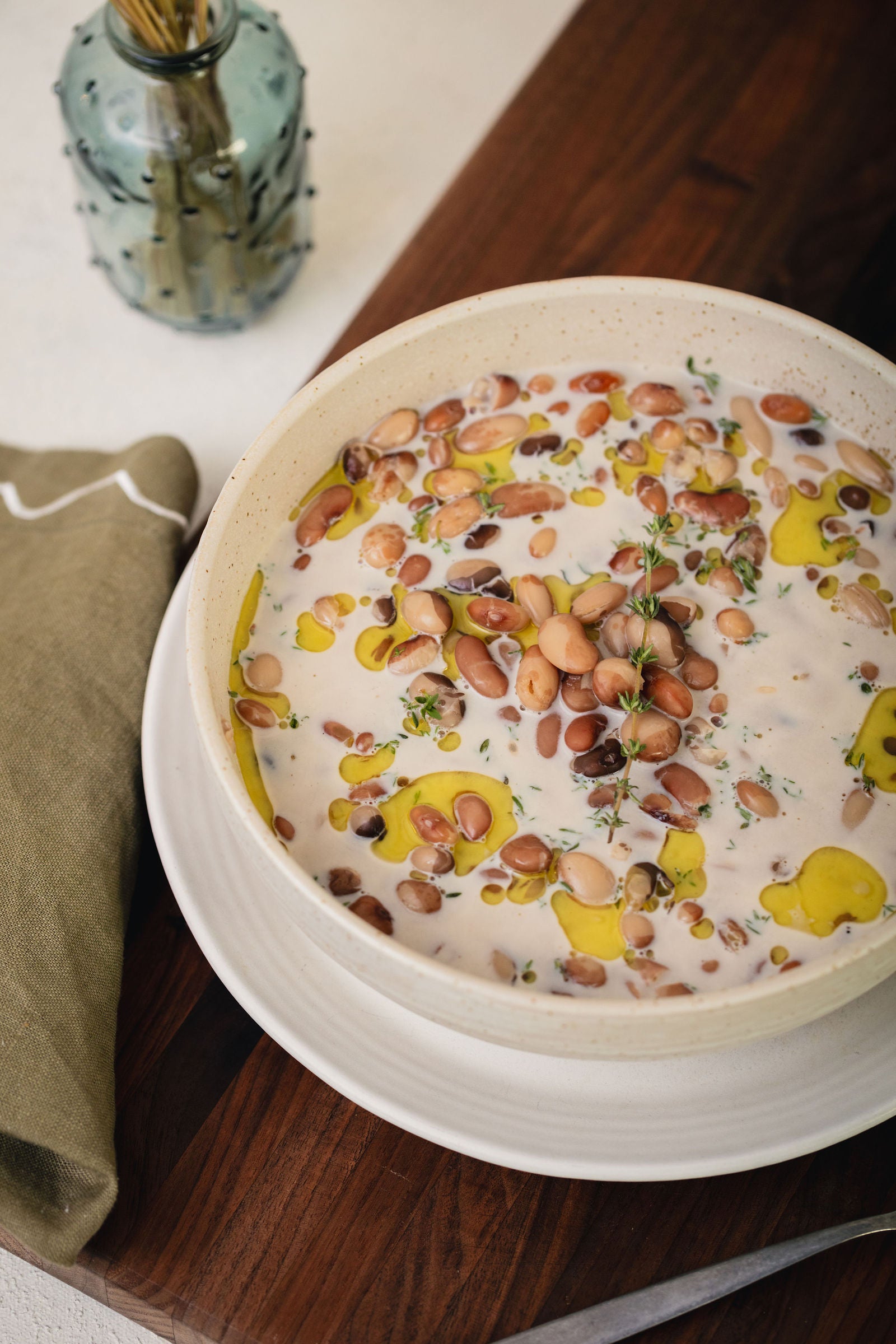 Brothy Heirloom Beans with Cream Recipe – Small Town Specialties